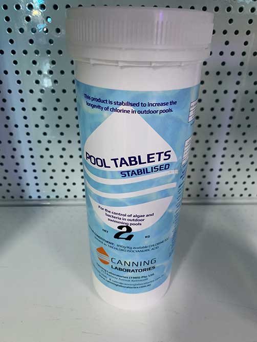 Stabilised Pool Tablets 2kg